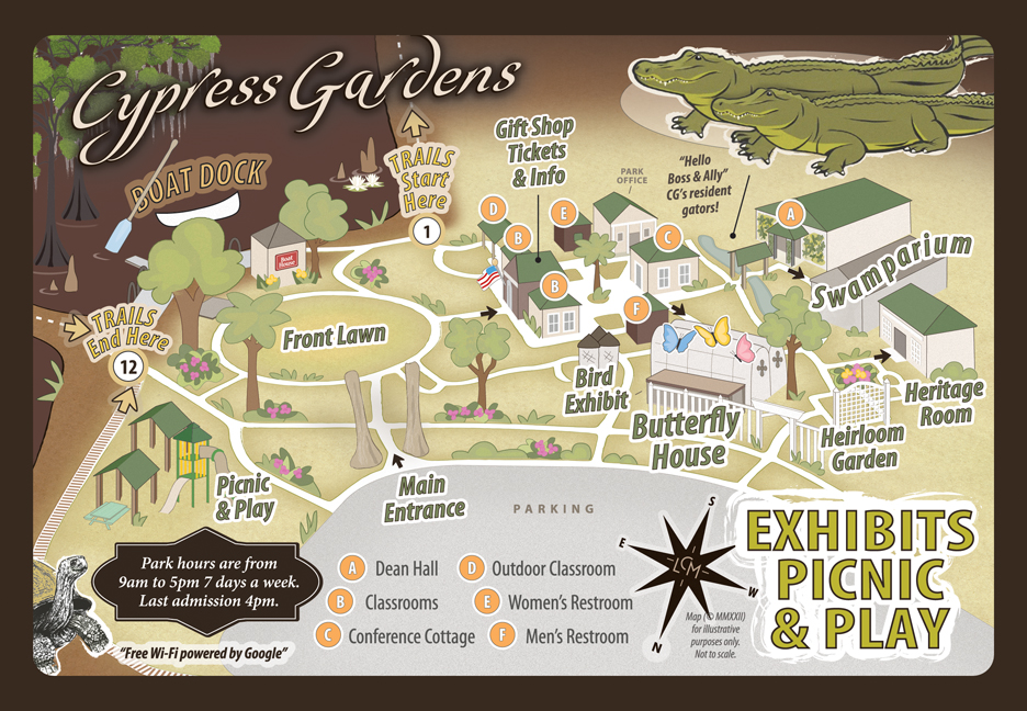 Maps – Cypress Gardens