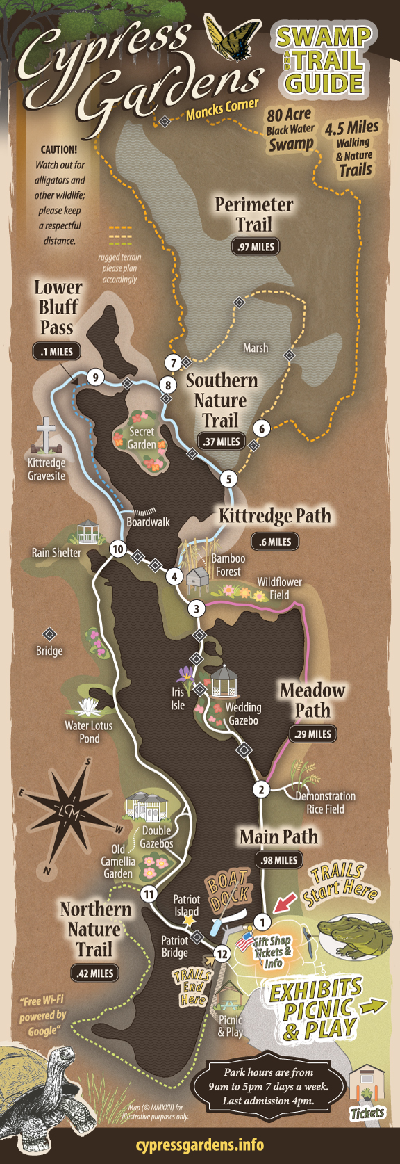 Maps – Cypress Gardens