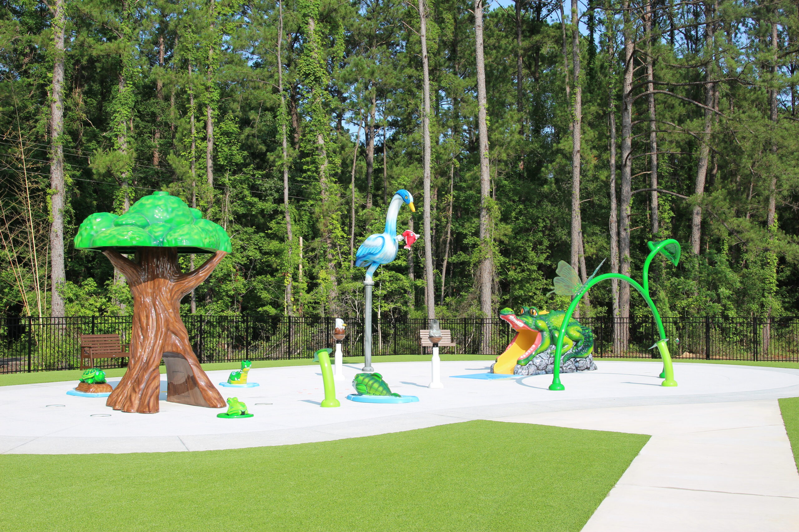 Splash Pad – Cypress Gardens